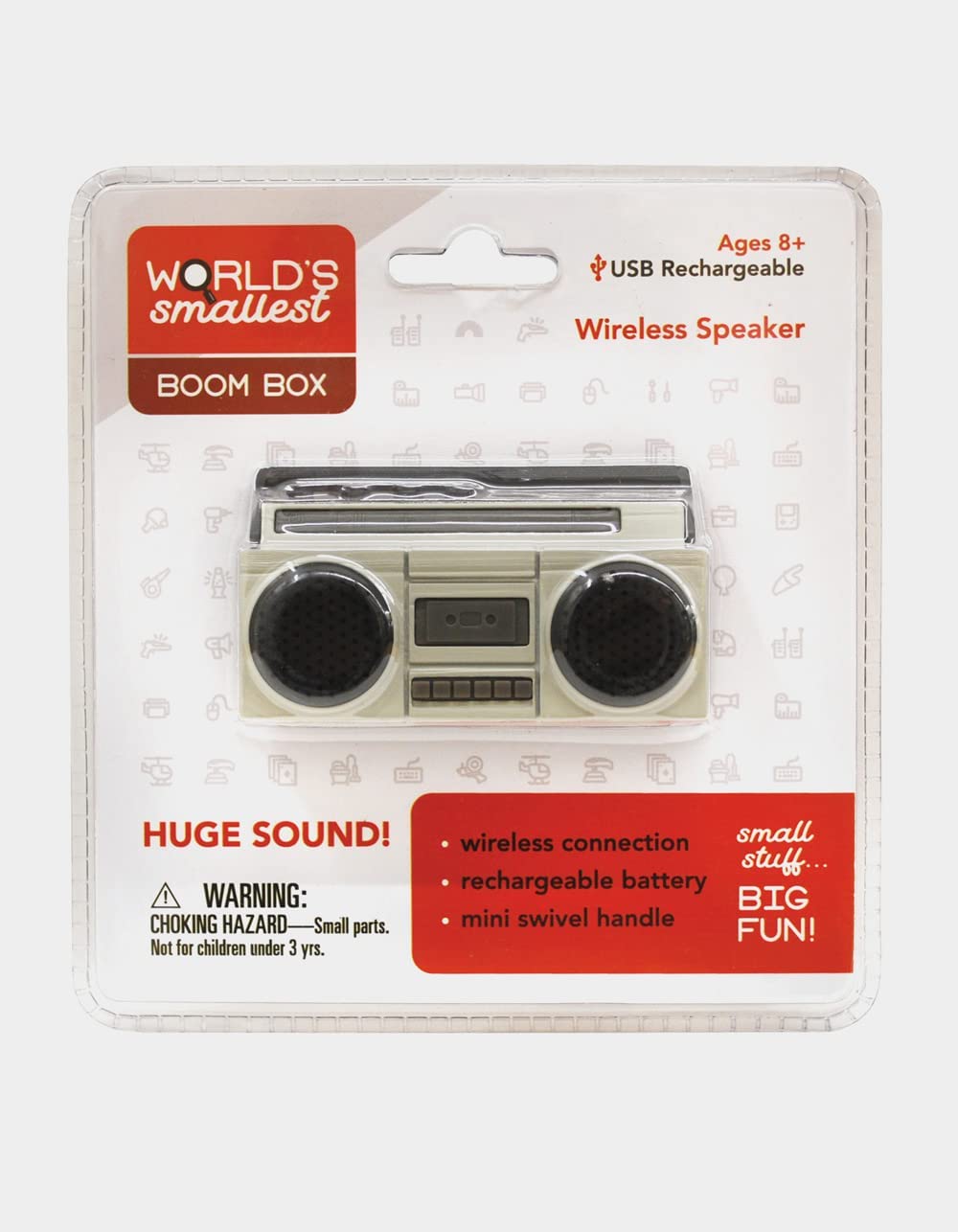 World’s Smallest Boombox| Boombox Bluetooth Speaker – Miniature ...