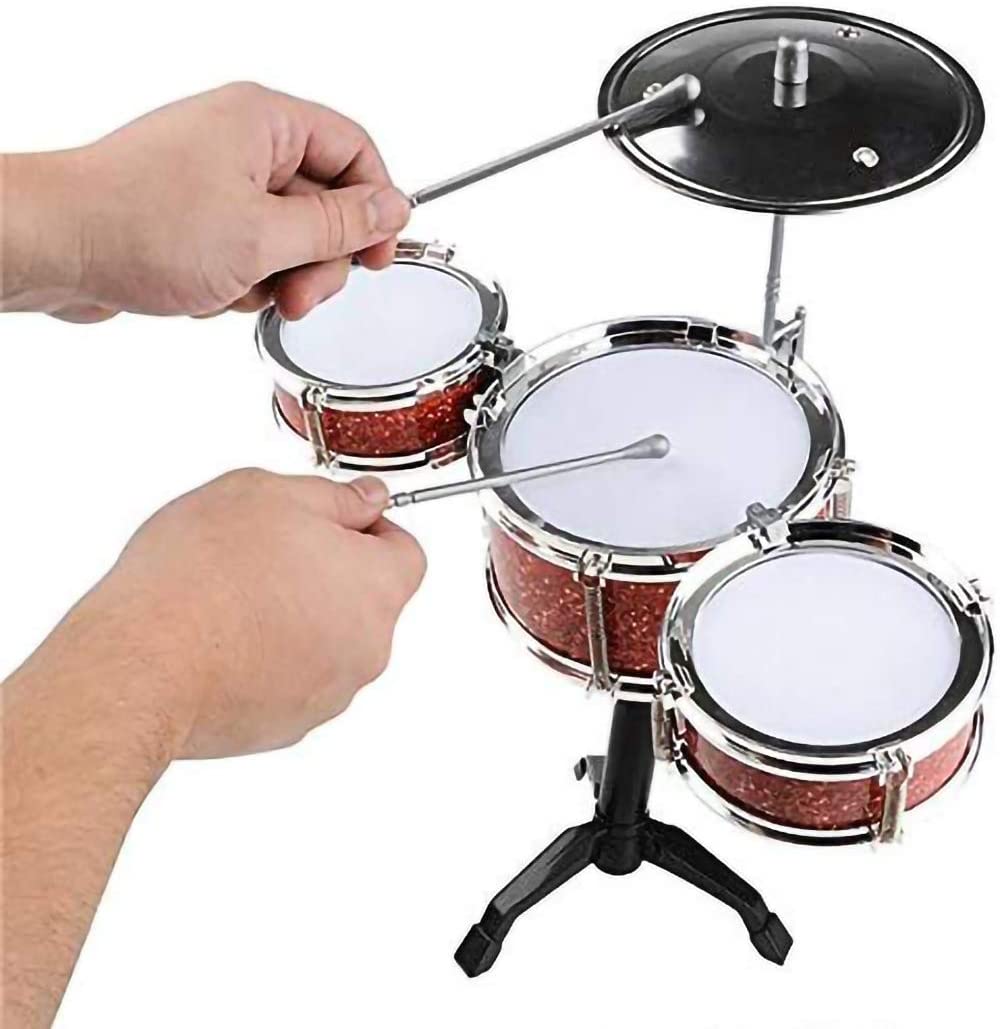Desktop Drum Kit | Mini Percussion Set – Miniature Versions of Things