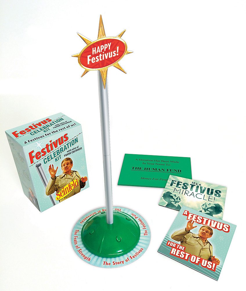 Miniature Seinfeld Festivus Pole – Miniature Versions of Things
