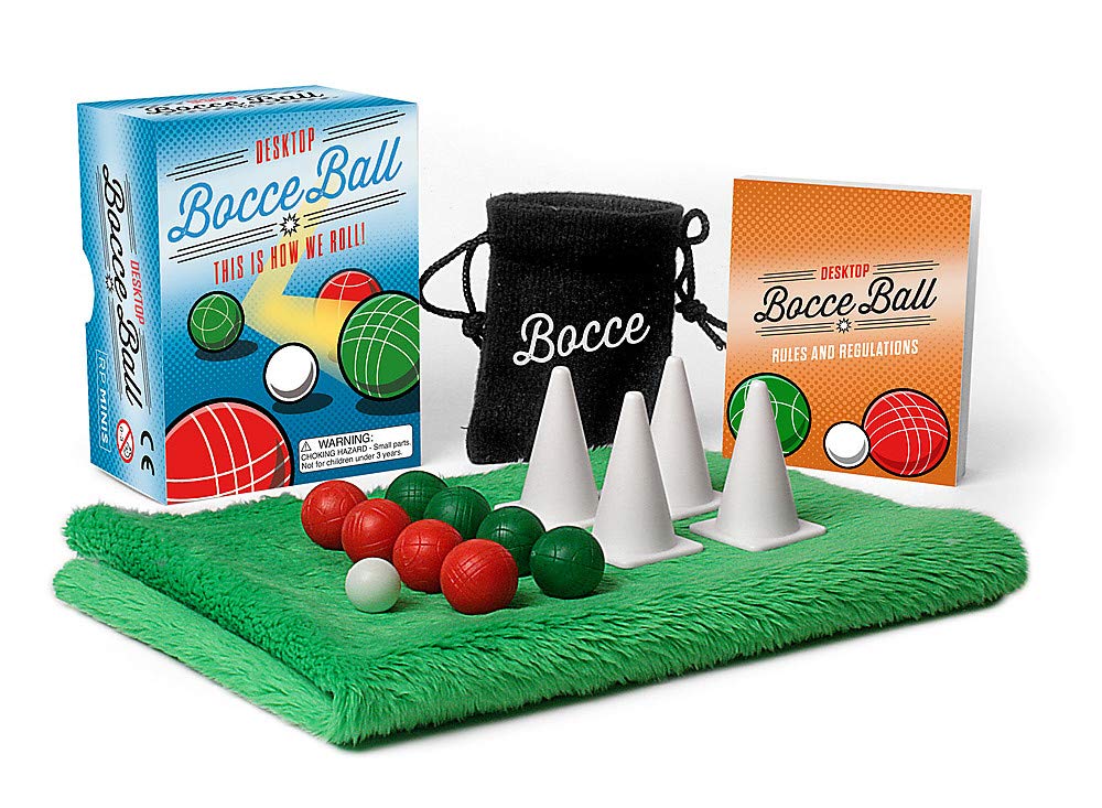 Miniature Desktop Bocce Ball Set – Miniature Versions of Things