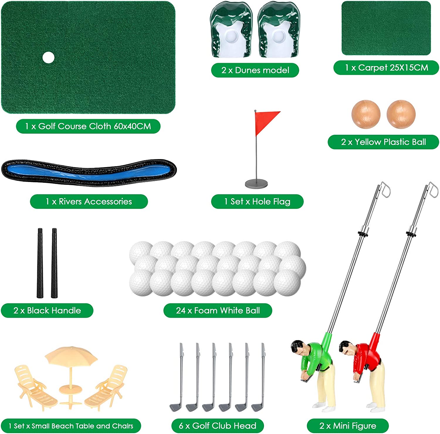 Miniature Golfer on a Stick | Mini-Mini Golf! – Miniature Versions of ...