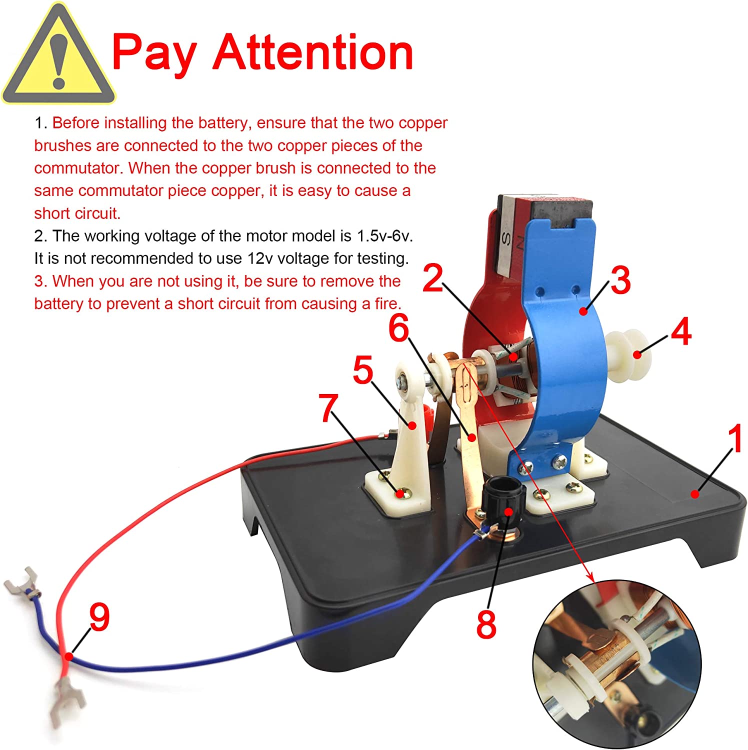 Simple Diy Electric Motor Miniature Versions Of Things