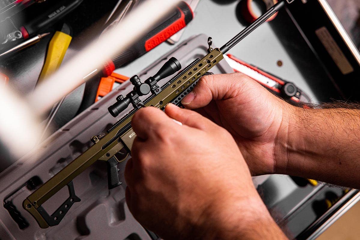 Green Barrett 50 Caliber 82A1 | 1:3 Scale Diecast Model – Miniature ...