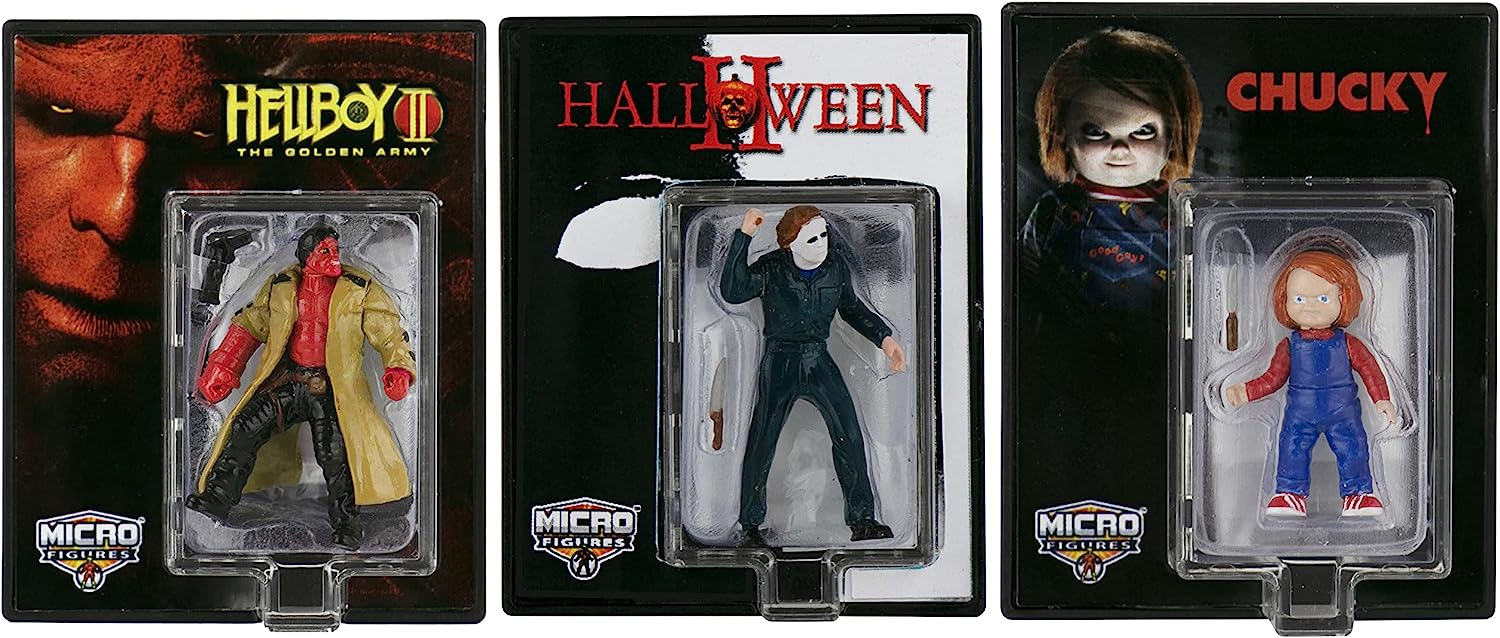 Horror Movie Micro Figures | Hellboy, Michael Meyers, Chucky ...