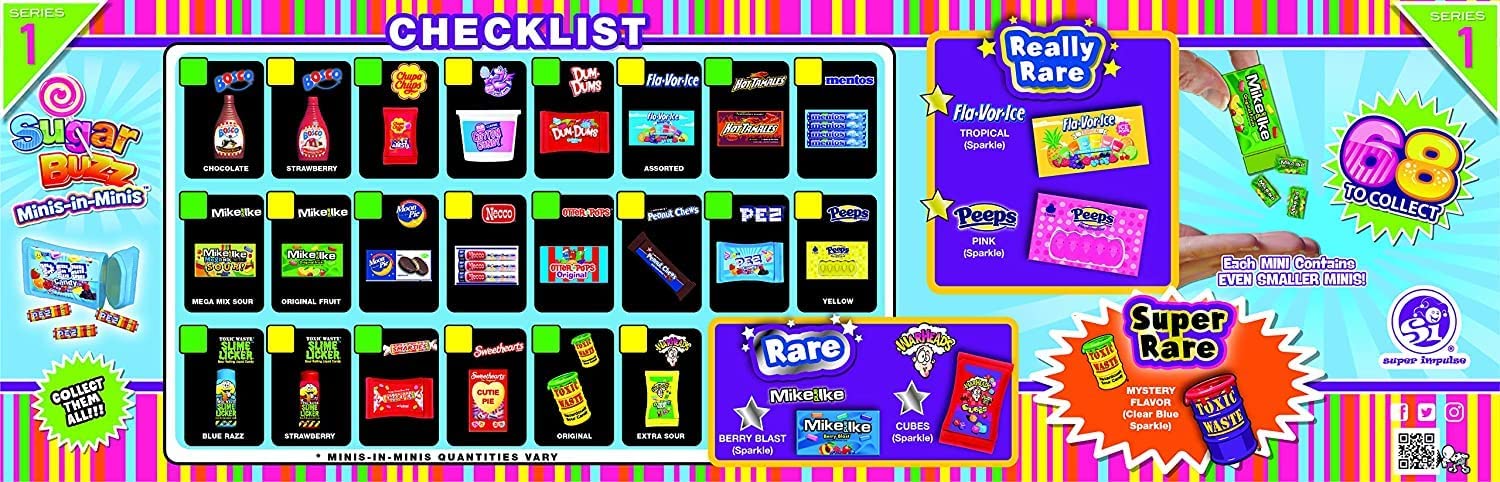 Minis in Minis Replica Candy Set – Miniature Versions of Things