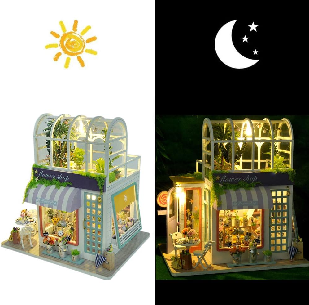 Florist Shop DIY Dollhouse Kit – Miniature Versions of Things