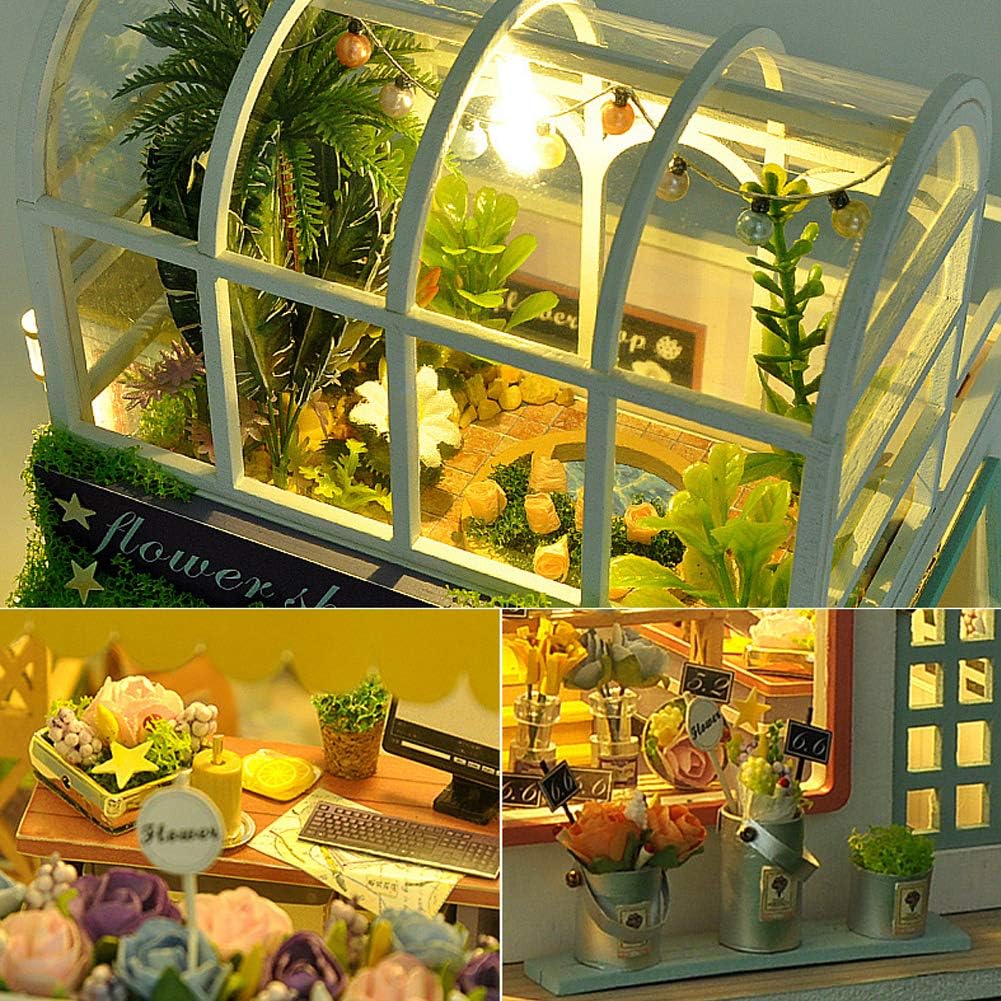 Florist Shop DIY Dollhouse Kit – Miniature Versions of Things