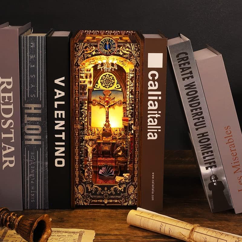 DIY Book Nook | Church Scene Theme – Miniature Versions of Things
