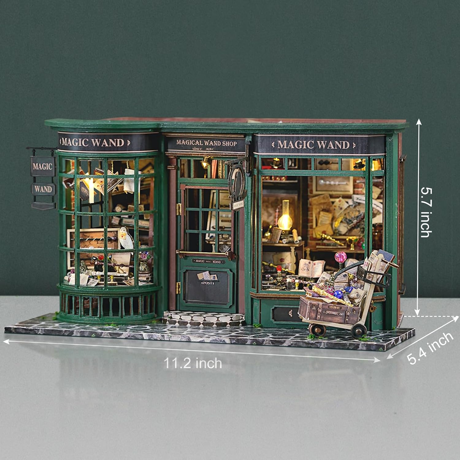 Magic Wand Shop DIY Dollhouse Kit – Miniature Versions of Things