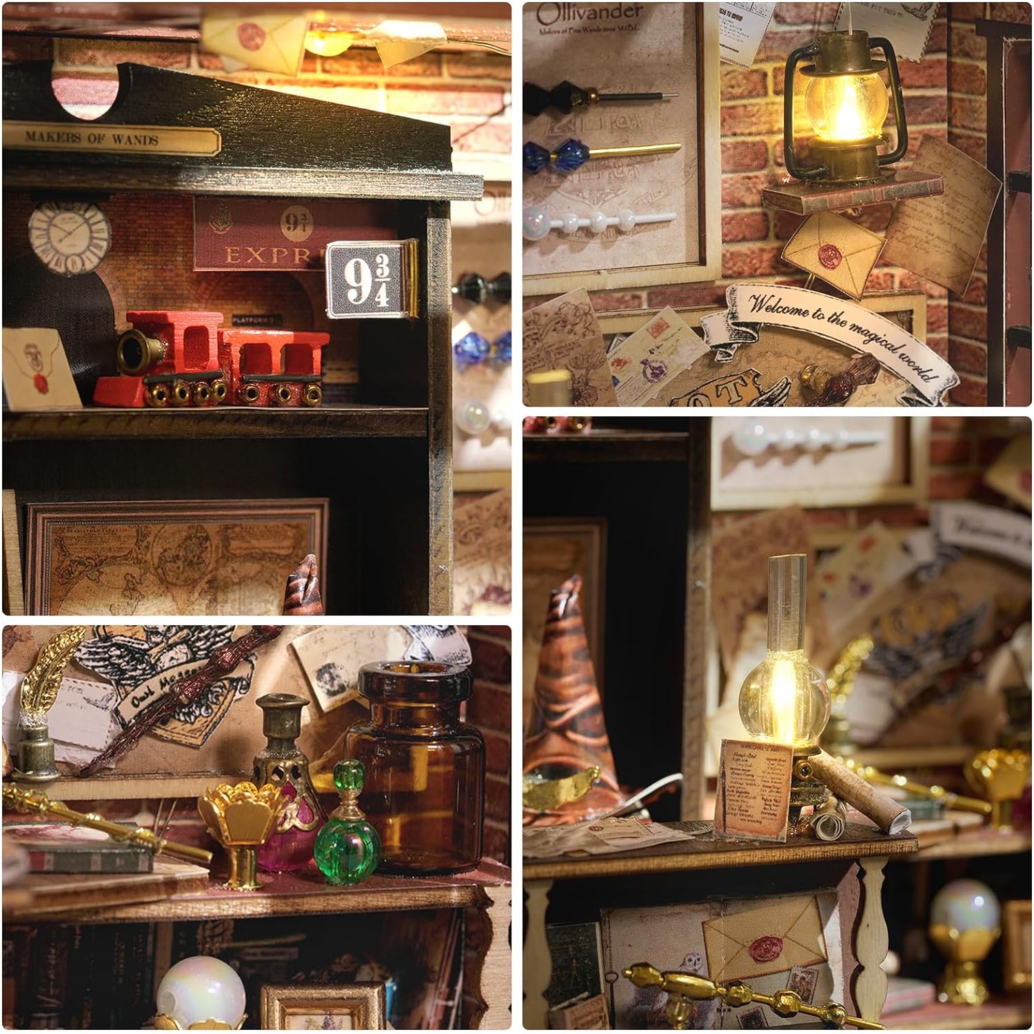 Magic Wand Shop DIY Dollhouse Kit – Miniature Versions of Things
