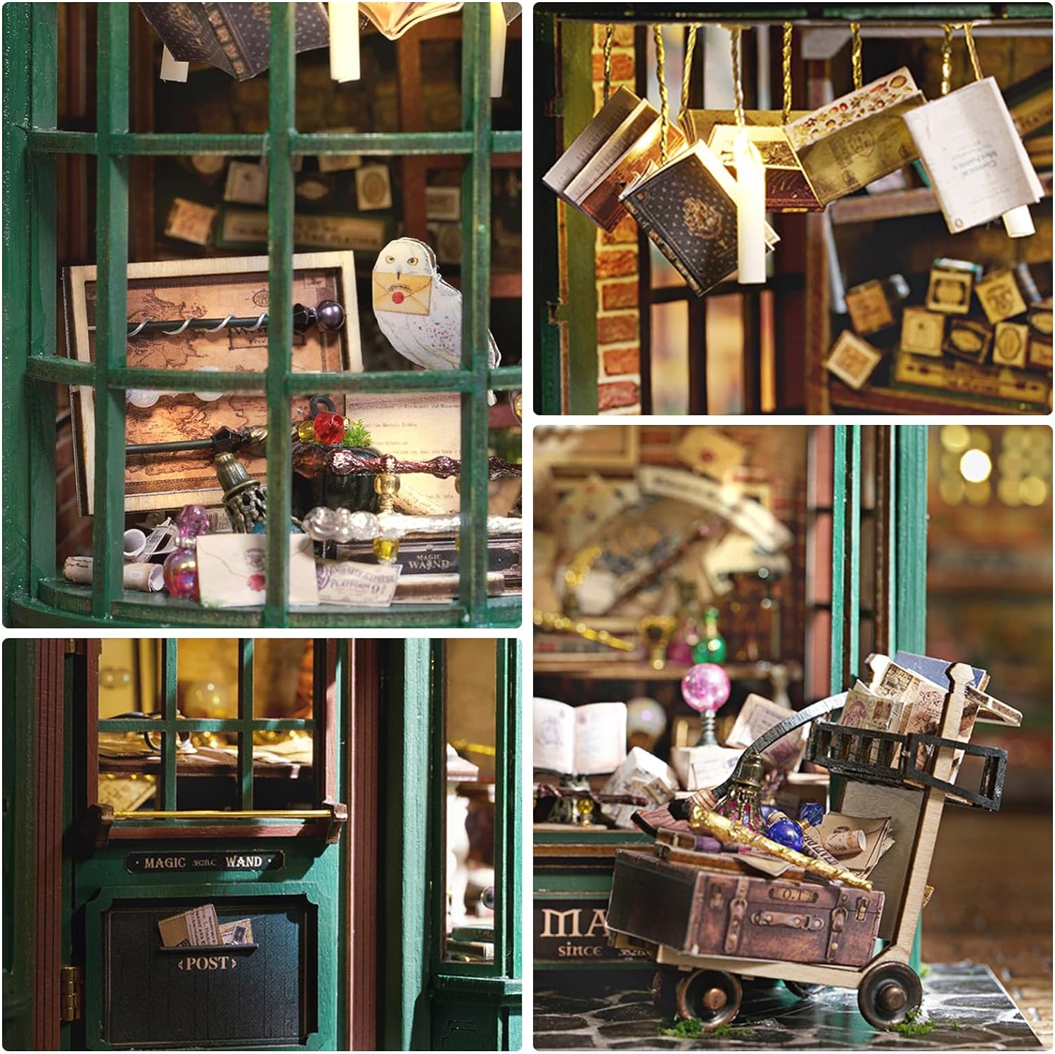 Magic Wand Shop DIY Dollhouse Kit – Miniature Versions of Things