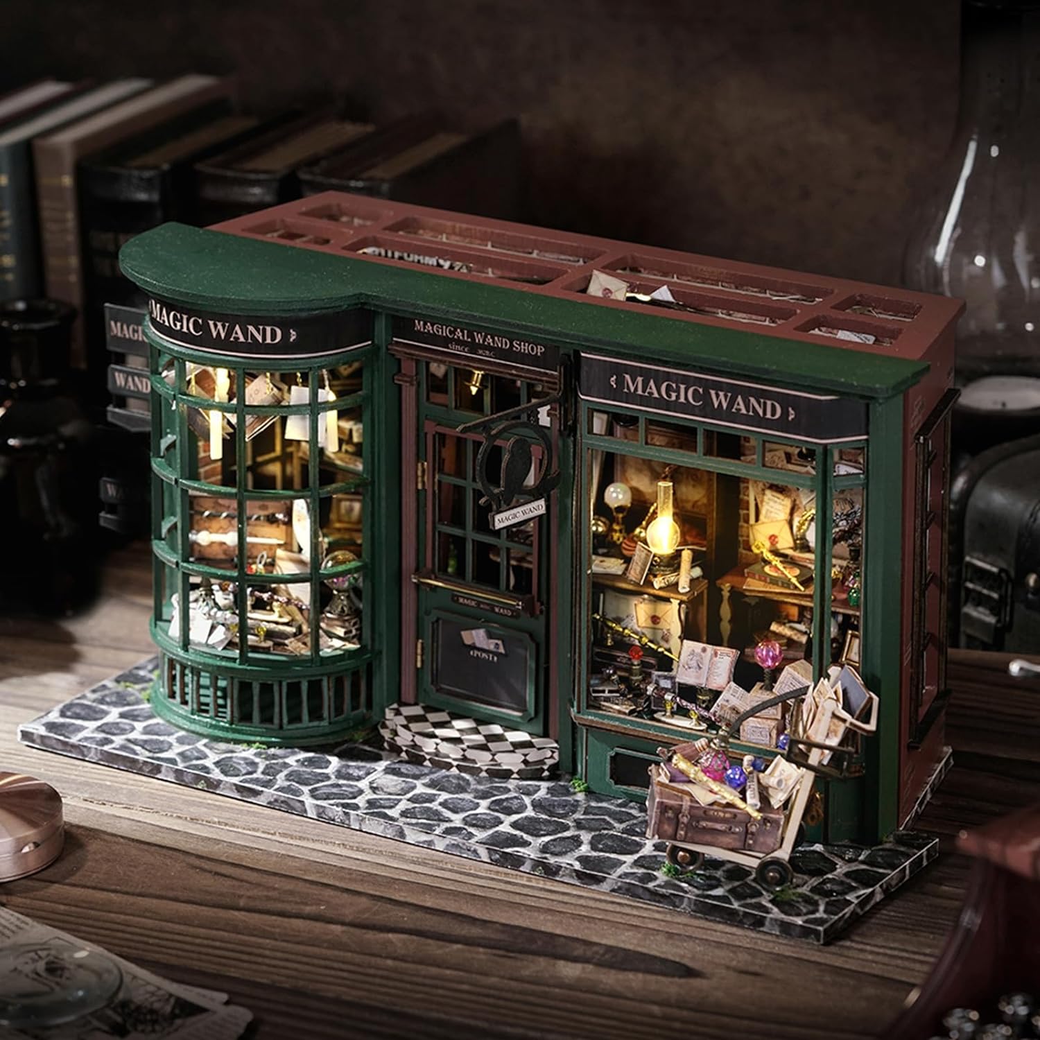 Magic Wand Shop DIY Dollhouse Kit – Miniature Versions of Things