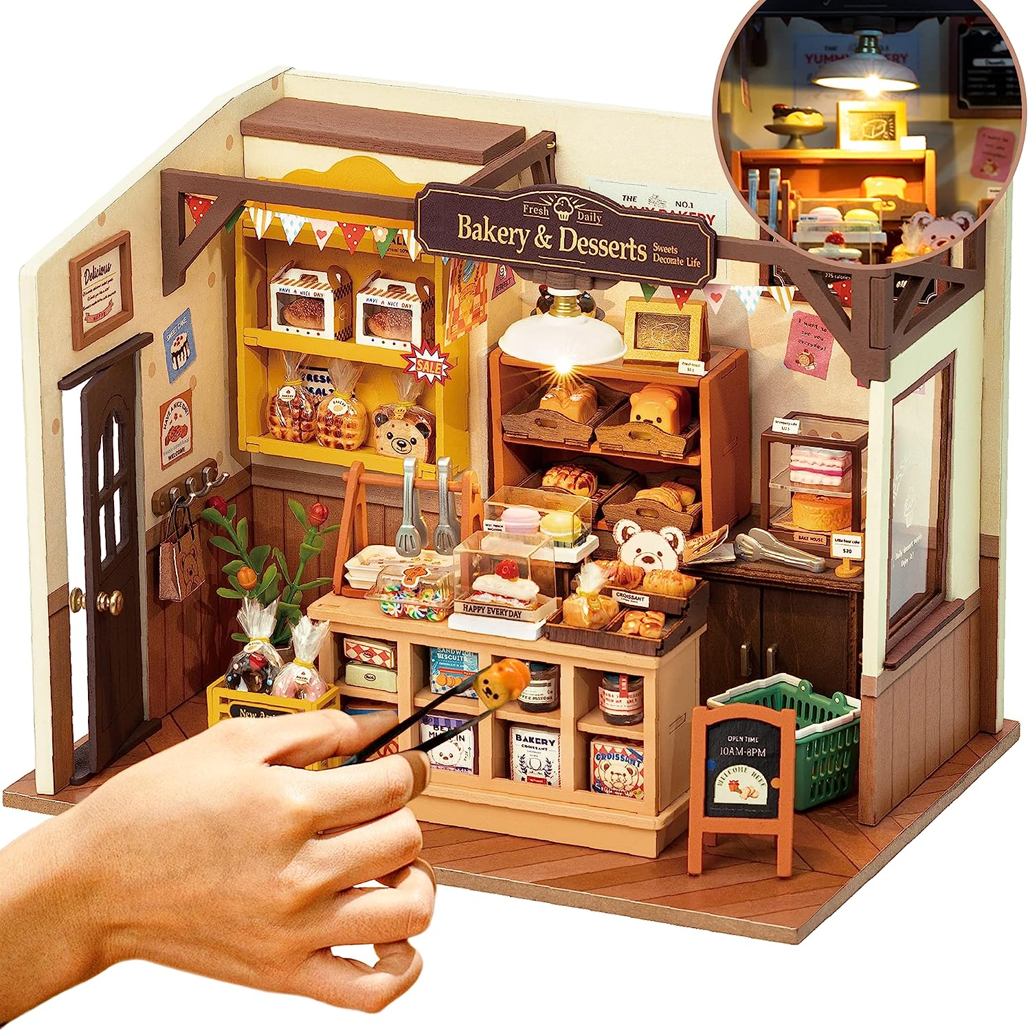 Rolife Miniature Bakery DIY Kit – Miniature Versions of Things
